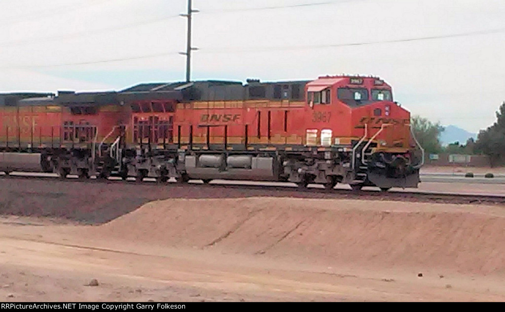 BNSF 3967